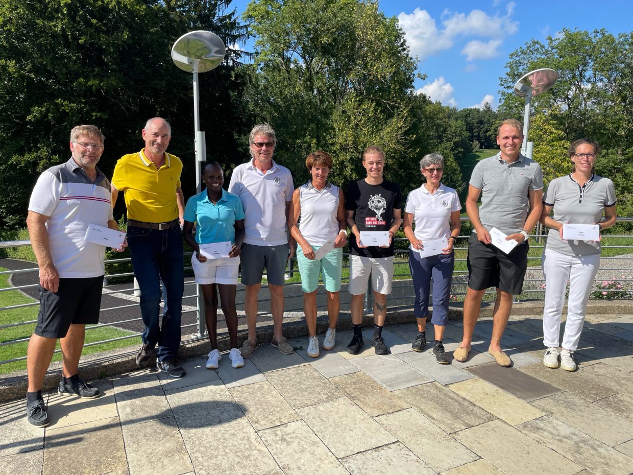 Goldenberger Meisterschaften Siegerbild 2022 - Golfclub Schloss Goldenberg